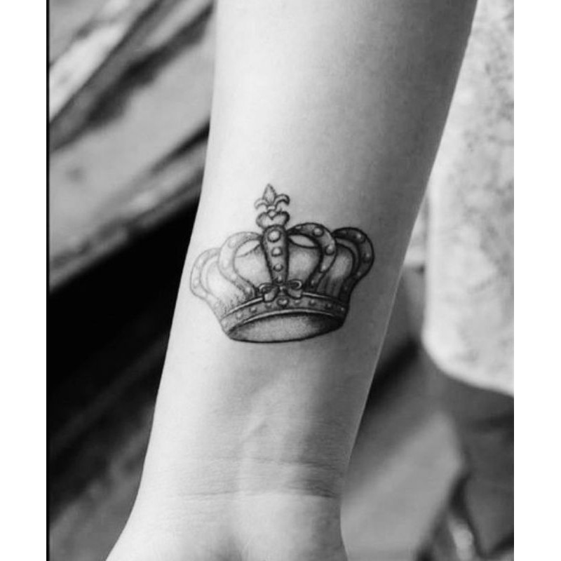 Jual Tato Basic Tahan 5-7 Hari Tato Temporer Mahkota Ratu Raja King ...