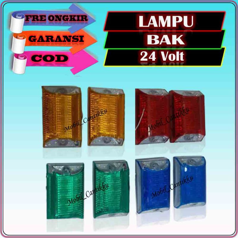 Jual Lampu Variasi Led Bak Mobil Truck Truk Canter 24 Volt | Shopee ...