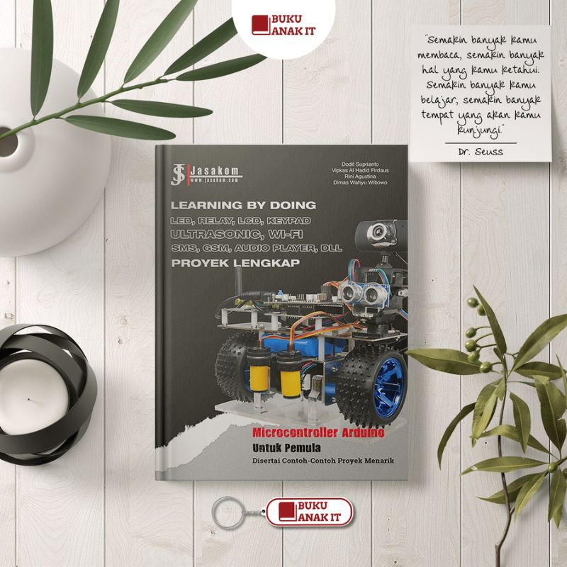Jual Buku Microcontroller Arduino Untuk Pemula Disertai Contoh Proyek