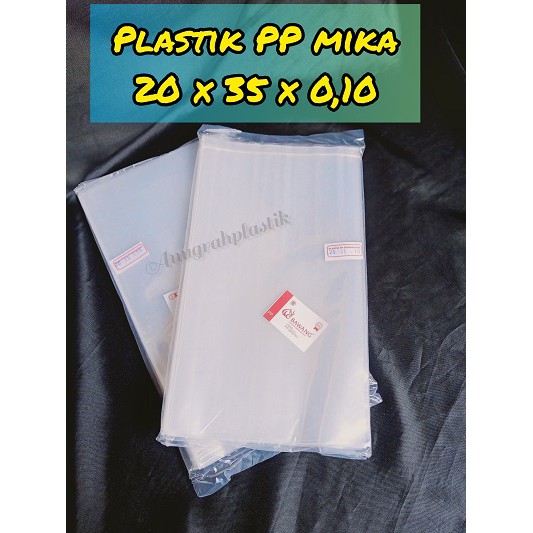 Jual Plastik PP mika uk 20 x 35 | Shopee Indonesia