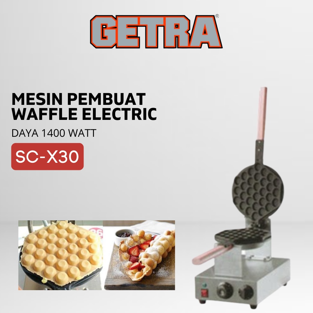 Jual Waffle Maker Getra SC-X30 Mesin Egg Waffle Telur 30 Lubang Listrik ...