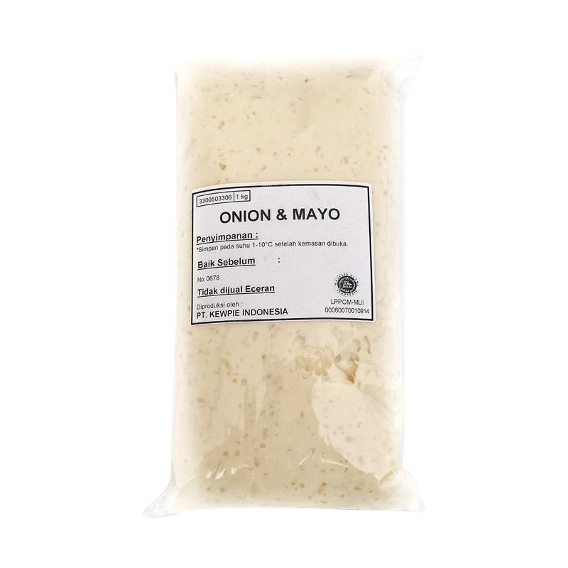 Jual Kewpie onion mayo 1kg Mayonnaise Bawang burger mayonaise | Shopee ...