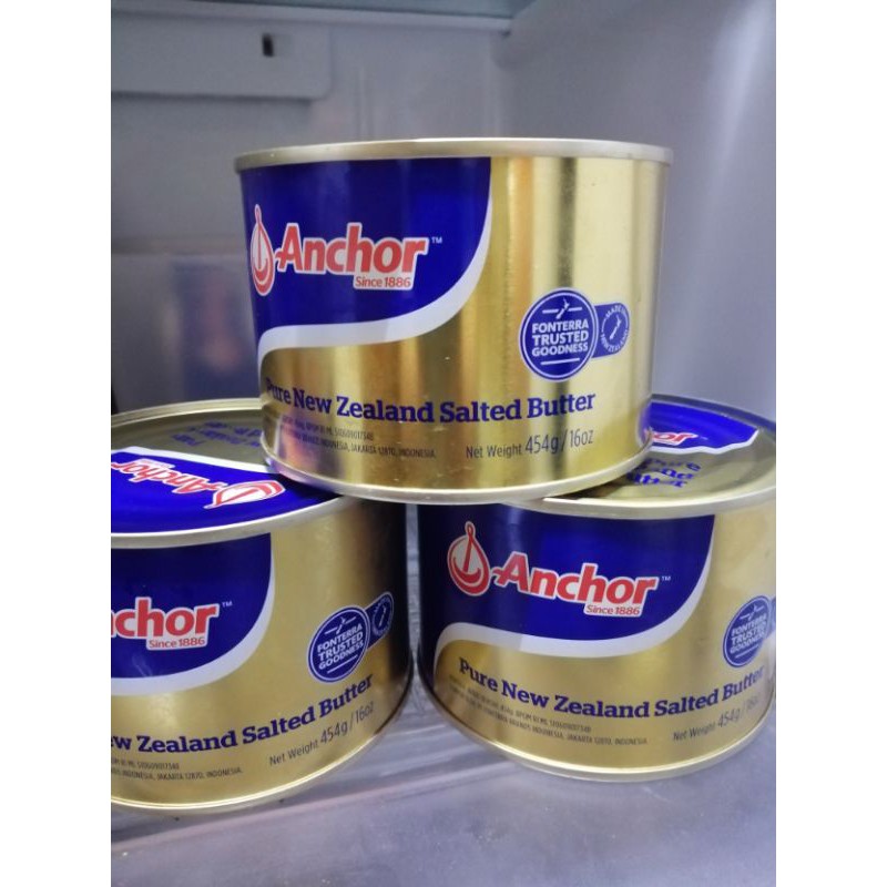Jual Anchor butter tinned butter butter anchor 454g | Shopee Indonesia