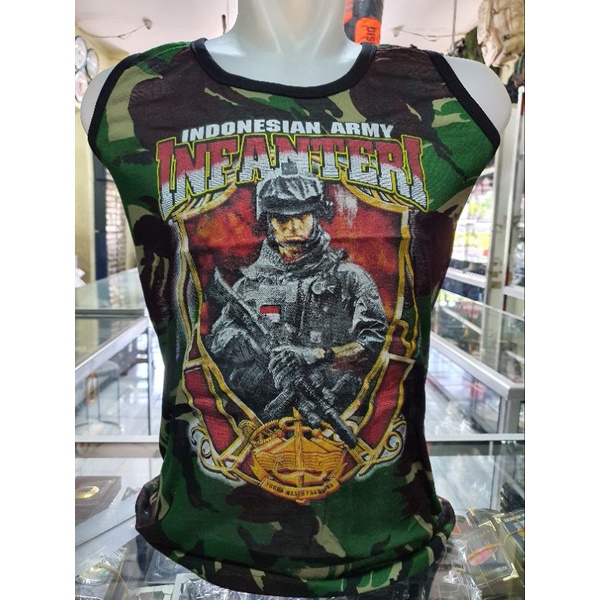 Jual kaos singlet Loreng Infanteri | singlet Loreng | singlet tentara | Singlet Infanteri ...