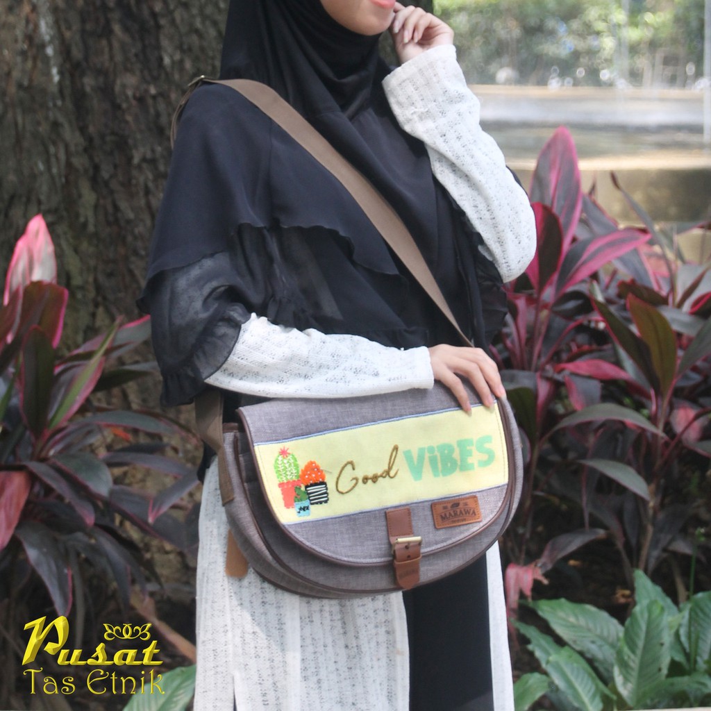 Jual VIBE Model Soren by Marawa Etnik Tas Selempang Etnik Lucu Lokal ...