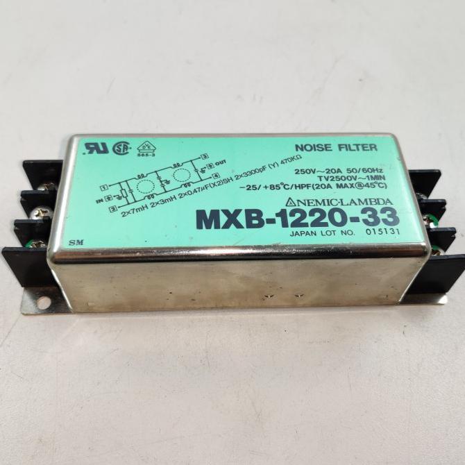 Jual Paling Dicari] Nemic Lambda Mxb-1220-33 Noise Filter Mxb Ac250V 20A Japan | Shopee Indonesia