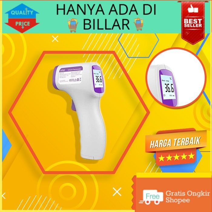 Jual THERMOGUN PENGUKUR SUHU BADAN INFRARED NON CONTACT ORIGINAL | Shopee Indonesia