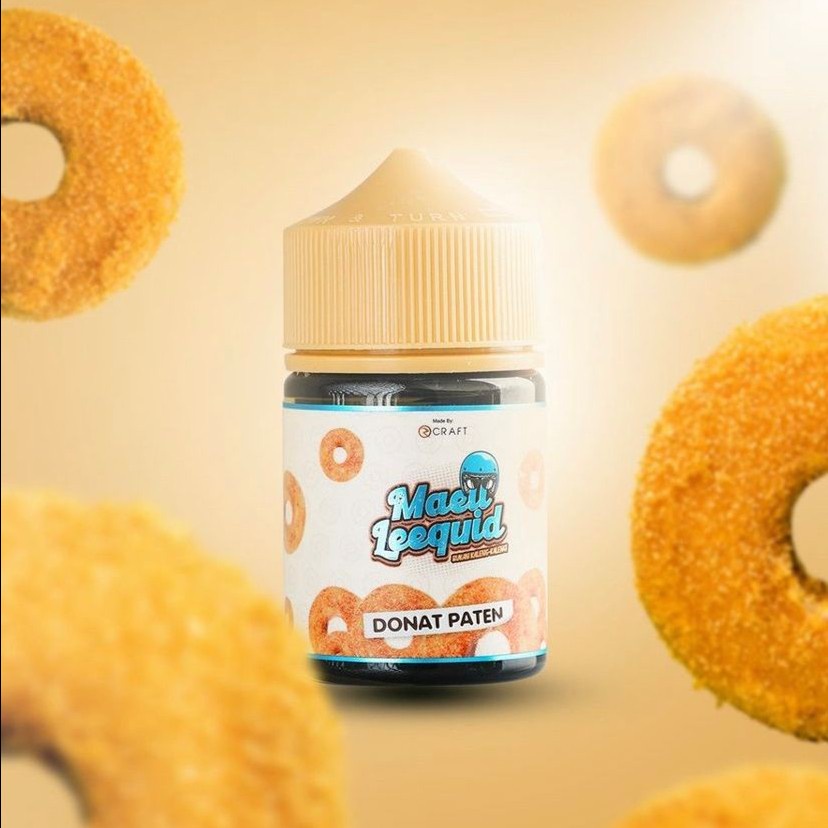 Jual Maell Leequid Donat Paten 60ML 3MG 6MG Cukai 2022 Liquid Vape ...