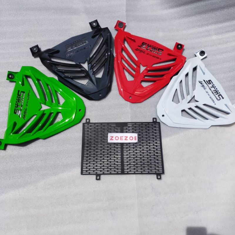 Jual paket engine v grill ninja zx25r vnd plus cover tutup radiator ...
