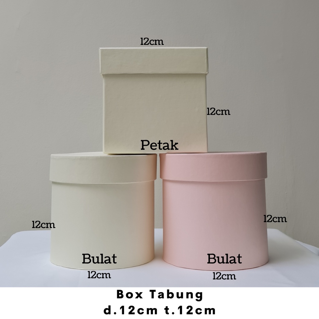 Jual Box uk 12cm x 12cm / Box Premium / Box Bunga / Box Florist / Box ...