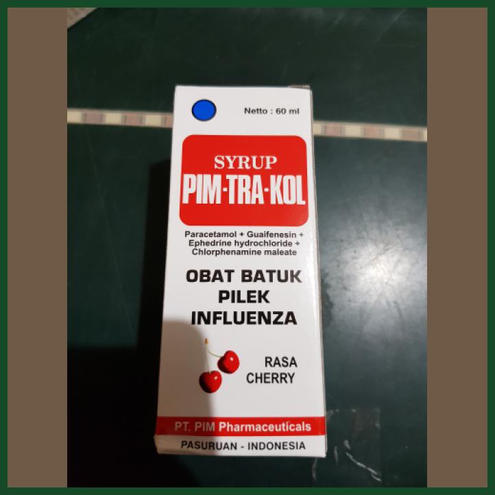 Jual PIM-TRA-KOL / PIMTRAKOL CHERRY 60 ML | Shopee Indonesia