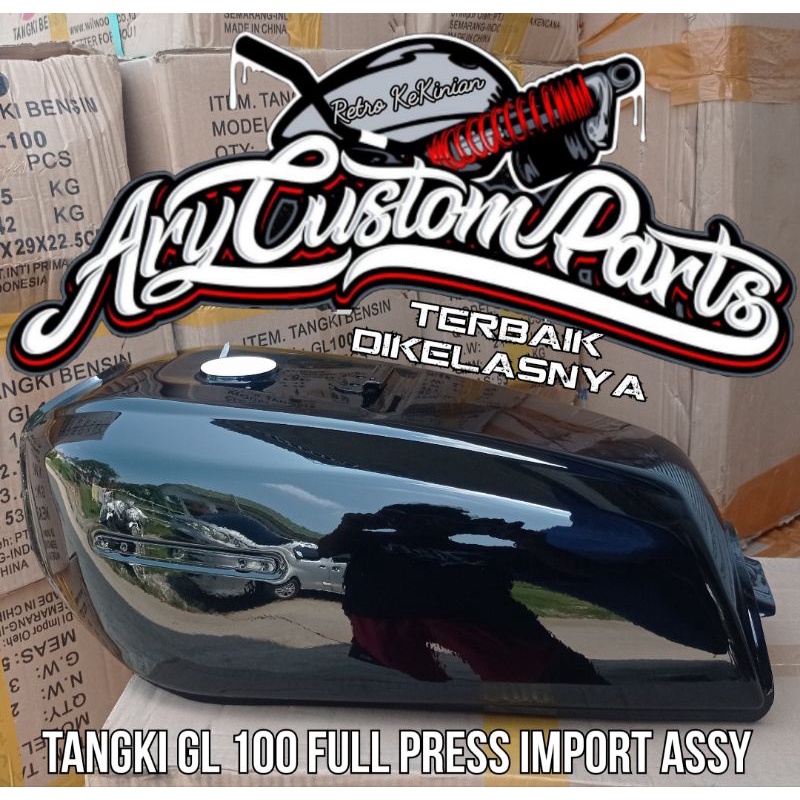 Jual Tangki gl 100 pres import quality cb 100 k5 caferacer terbaik dikelasnya | Shopee Indonesia