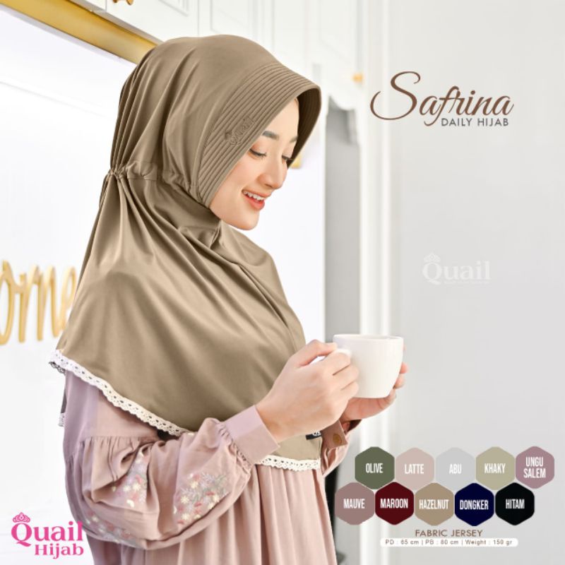 Jual Safrina QuaiL Hijab | Shopee Indonesia