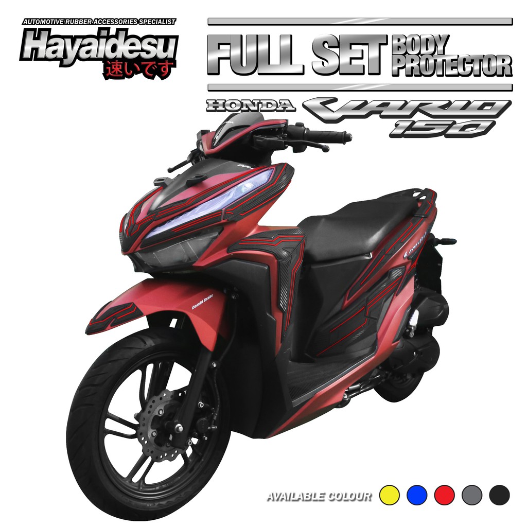 Jual Full Set Cover New Vario Click Body Protector Hayaidesu | Shopee ...