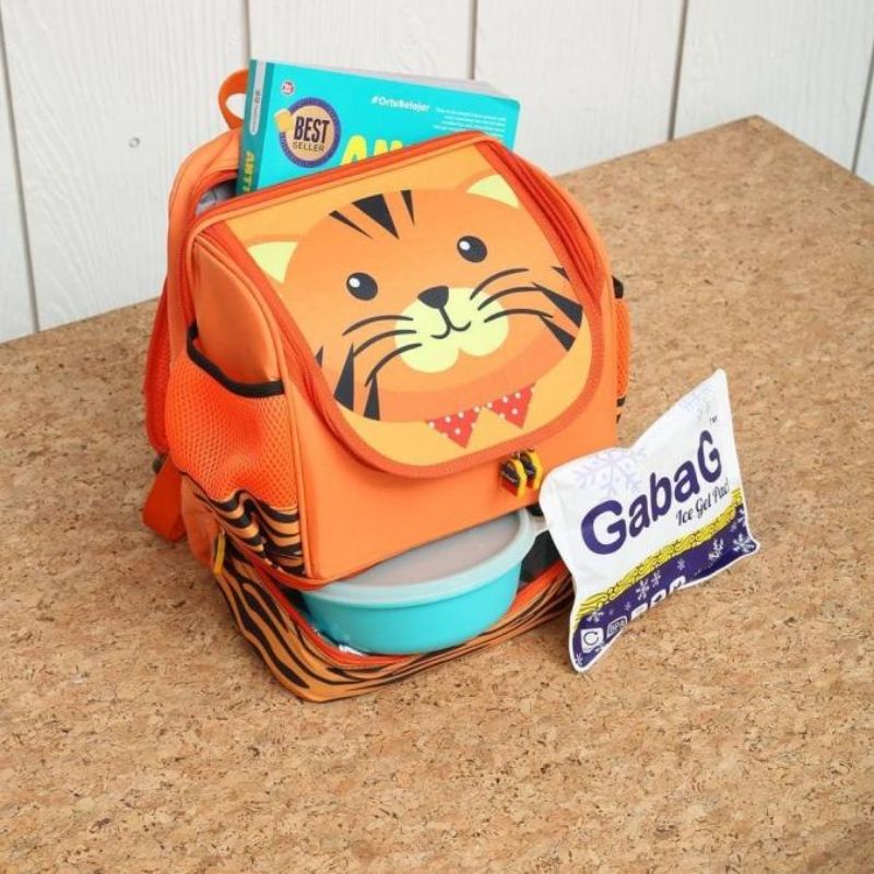 Jual Gabag Tiger Cooler Bag Backpack [Tas Penyimpan ASI Model Ransel ...
