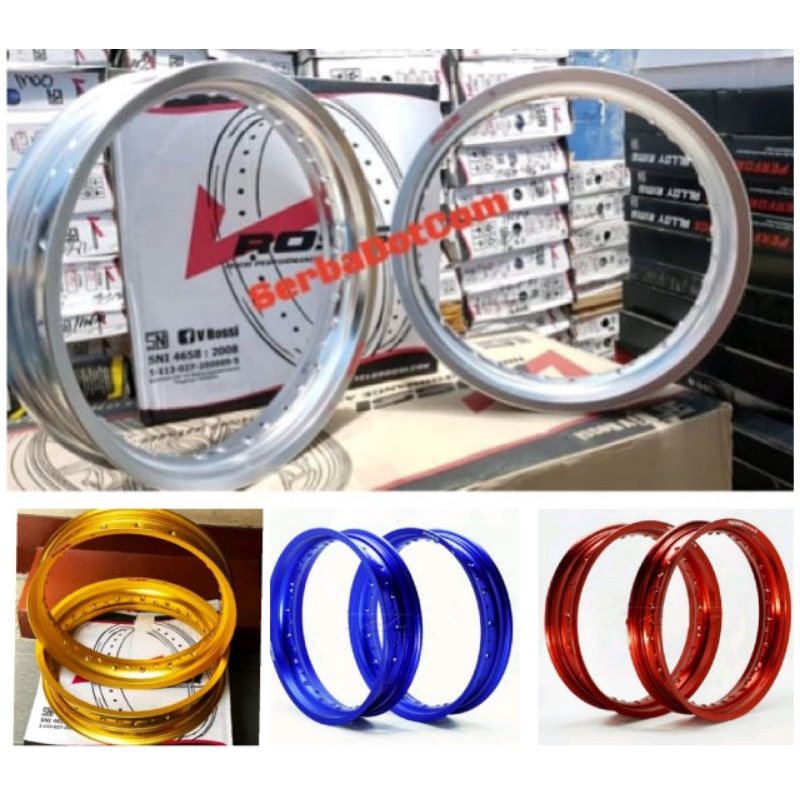 Jual VELG ROSSI Rossy SUPERMOTO SUPERMOTTO WM MT 250 300 350 SET RING ...