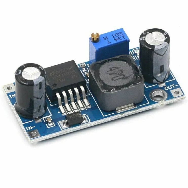Jual Modul Penurun Tegangan LM 2596 Step Down DC-DC 1,5 V - 40 V | Shopee Indonesia