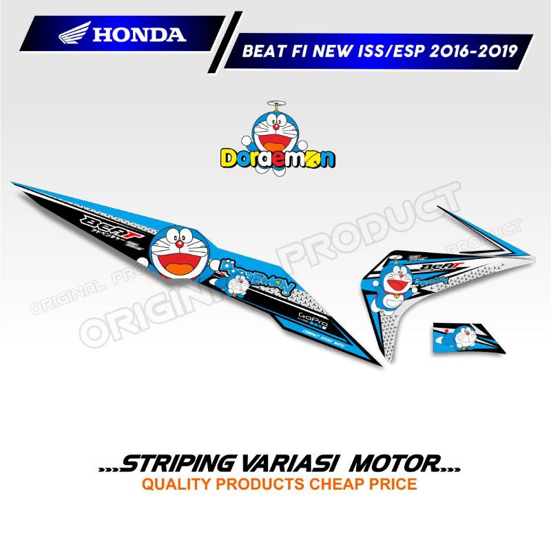 Jual Striping variasi stiker decal sticker BEAT FI NEW ISS/ESP 2016 ...