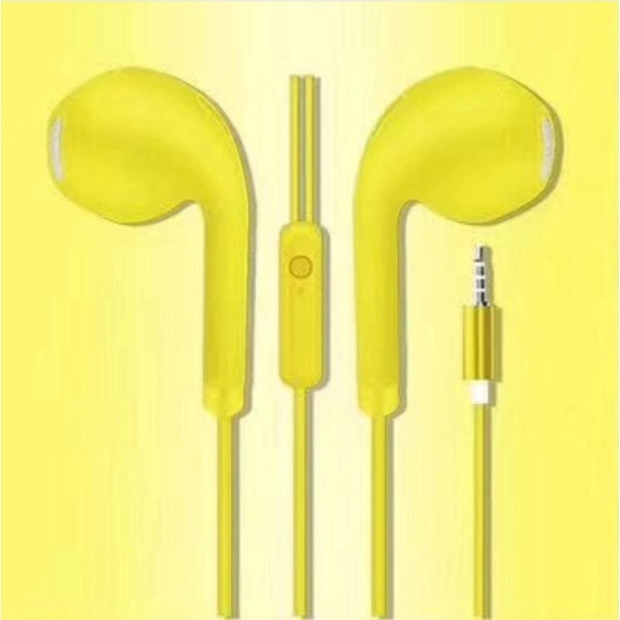 Jual Headset / Handsfree U19 Macaron Mate Color Hifi Extra Bass ...