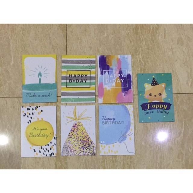 Jual Kartu ucapan ultah/ birthday card | Shopee Indonesia