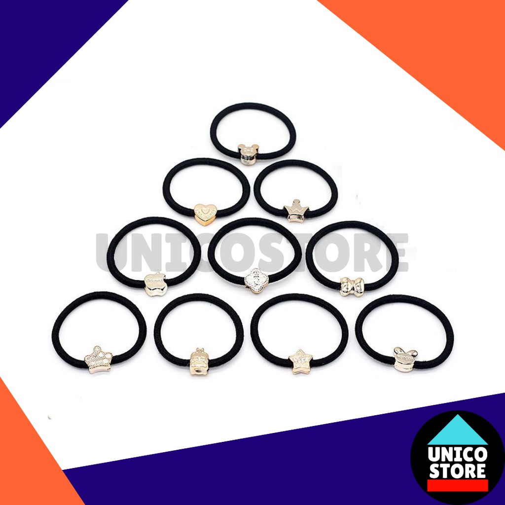 Jual KARET IKAT RAMBUT / KARET RAMBUT/ KARET JEPIT RAMBUT KARAKTER ...