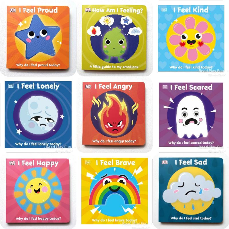 Jual FIRST EMOTIONS & EMOTIONS BOARD BOOK : DK publishing | Shopee ...