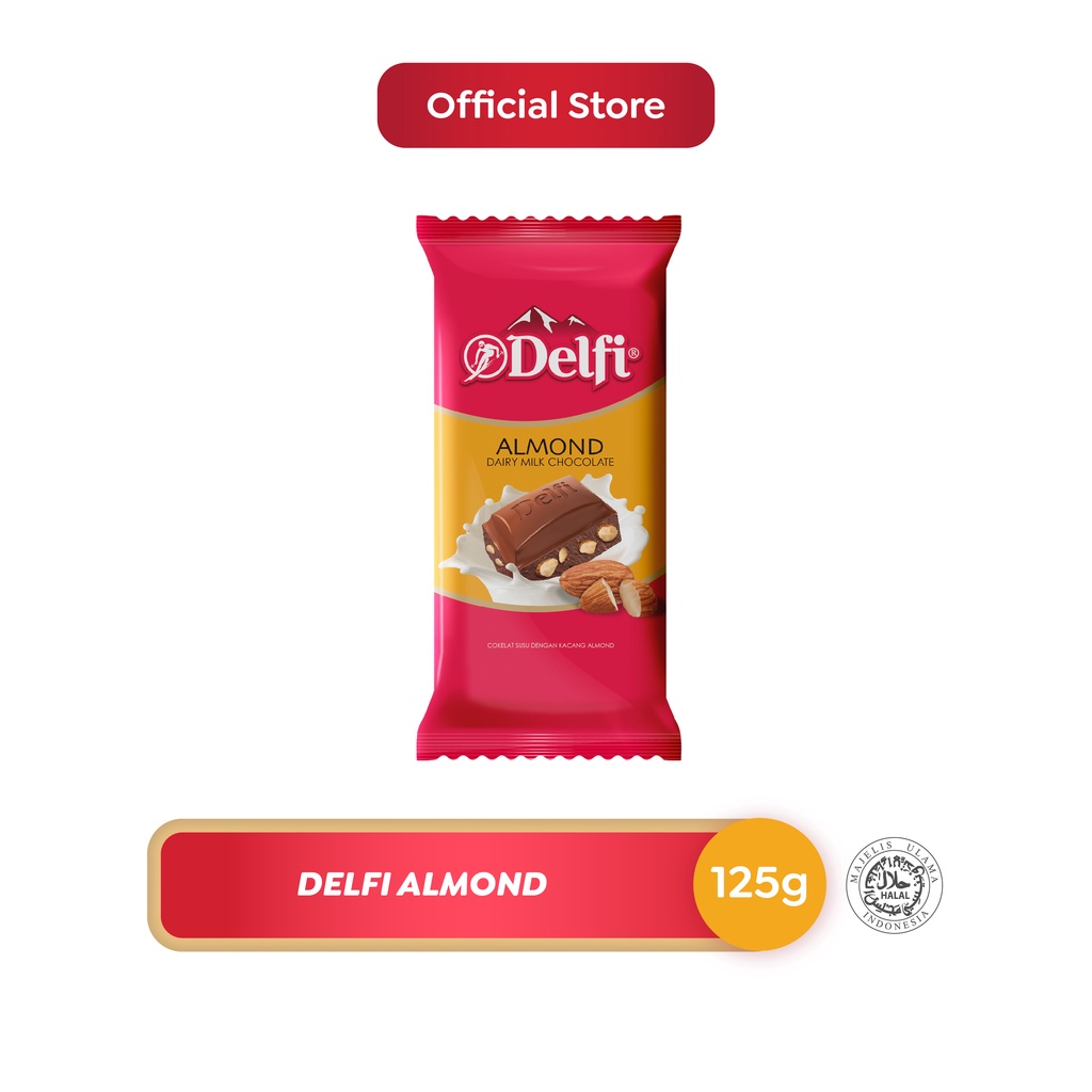 Jual Delfi Almond 125 g | Shopee Indonesia