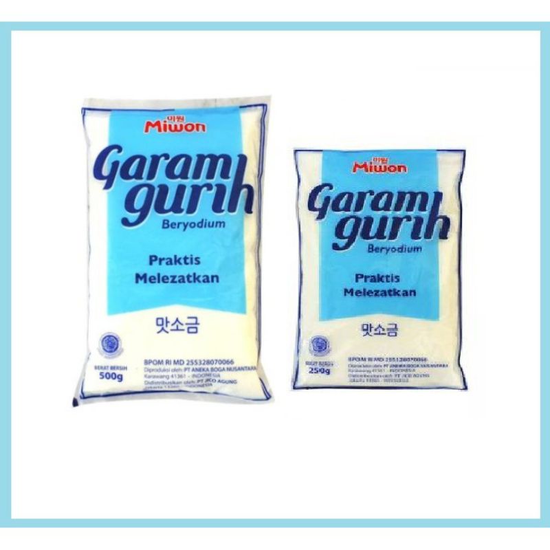 Jual Miwon Garam Gurih 250 gr 500gr | Shopee Indonesia
