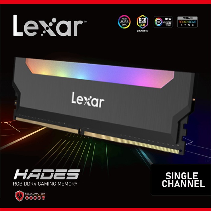 Jual RAM PC Lexar Hades RGB 8GB DDR4 3200Mhz Single (1X8GB) | Shopee ...