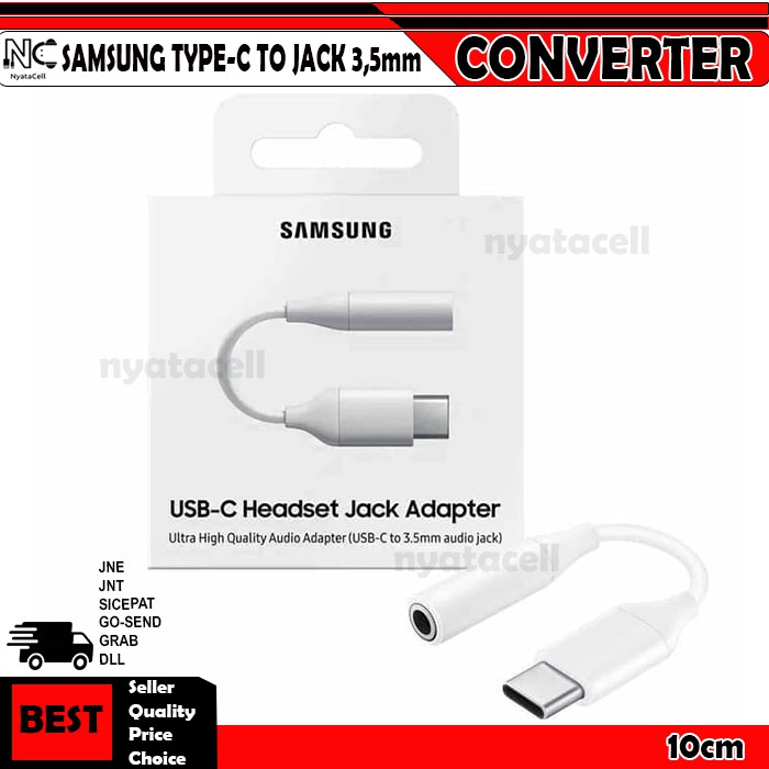 Jual OEM Adapter Samsung USB Type C to 3.5mm Jack Cable Converter Mic ...
