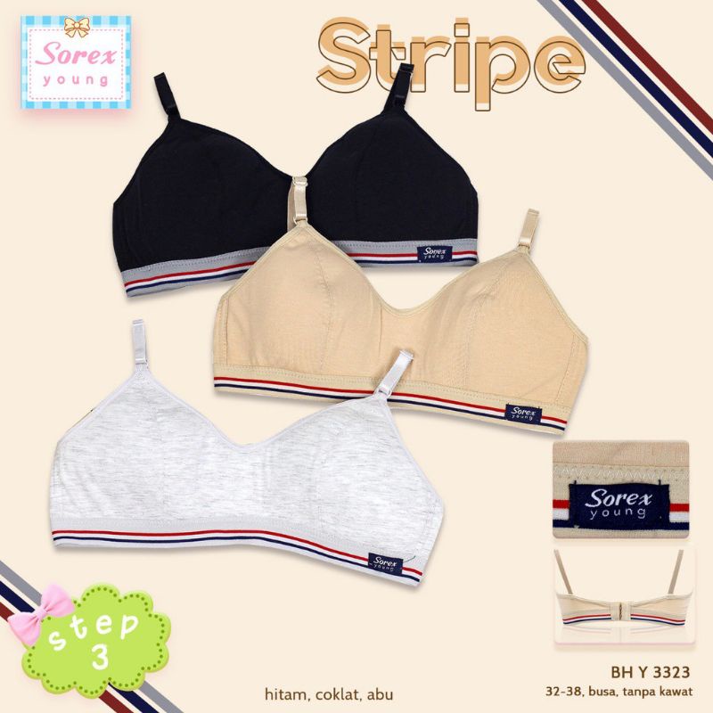 Jual MINI BRA BH MINISET REMAJA SOREX YOUNG Y3323/ MINIBRA Y 3323 ...