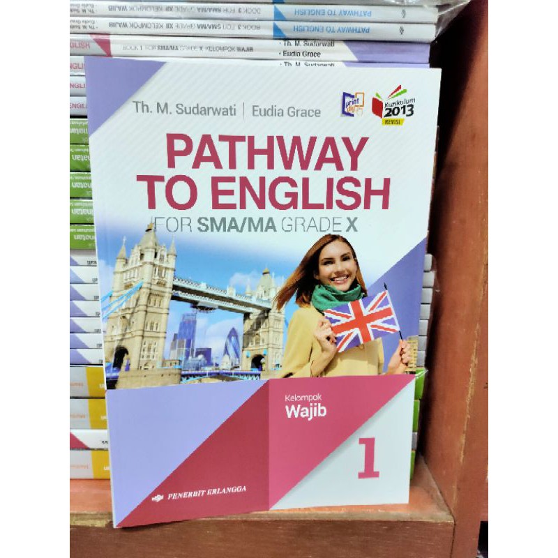Jual Pathway To English SMA Kelas X/10 Erlangga | Shopee Indonesia