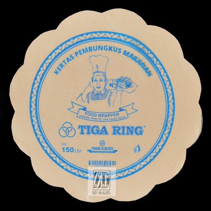 Jual Kertas Nasi Bunga Tiga Ring Halal 150 Lembar | Shopee Indonesia