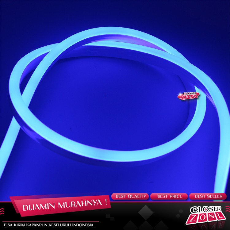 Jual Lampu LED Strip 2835 220V 1 Meters EU Plug - Blue | Shopee Indonesia
