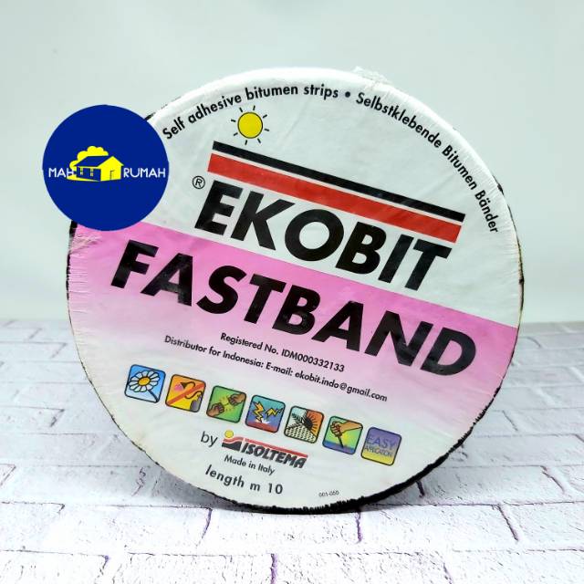Jual Ekobit Fastband Isolasi Talang Bitumen Flashing Tape - 5 cm x 10 ...