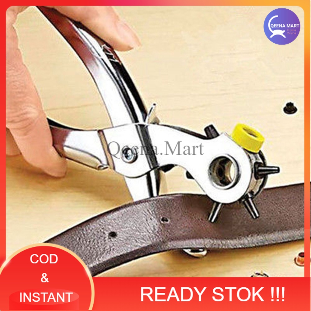 Jual Tang Pembolong Tali Pinggang 9 Inch Punch Plier - JJ2056 | Shopee ...