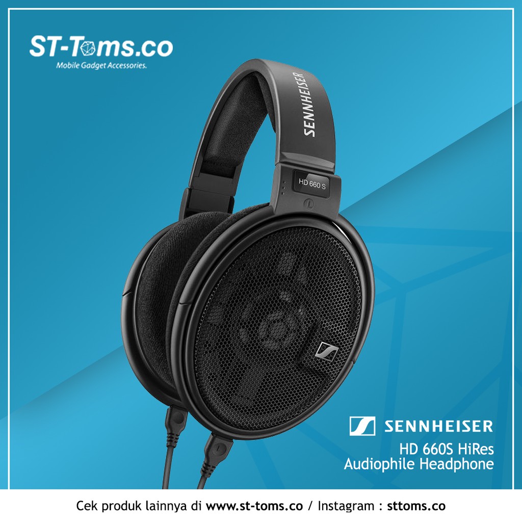 Jual Sennheiser HD 660 S / HD660S / HD-660 S HiRes Audiophile Headphone ...