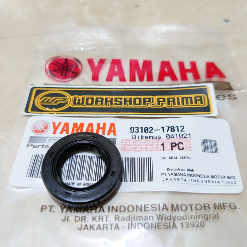 Jual karet sil sel seal as puli as pully belakang rasio gear boks gir box cvt Mio lama sporty ...