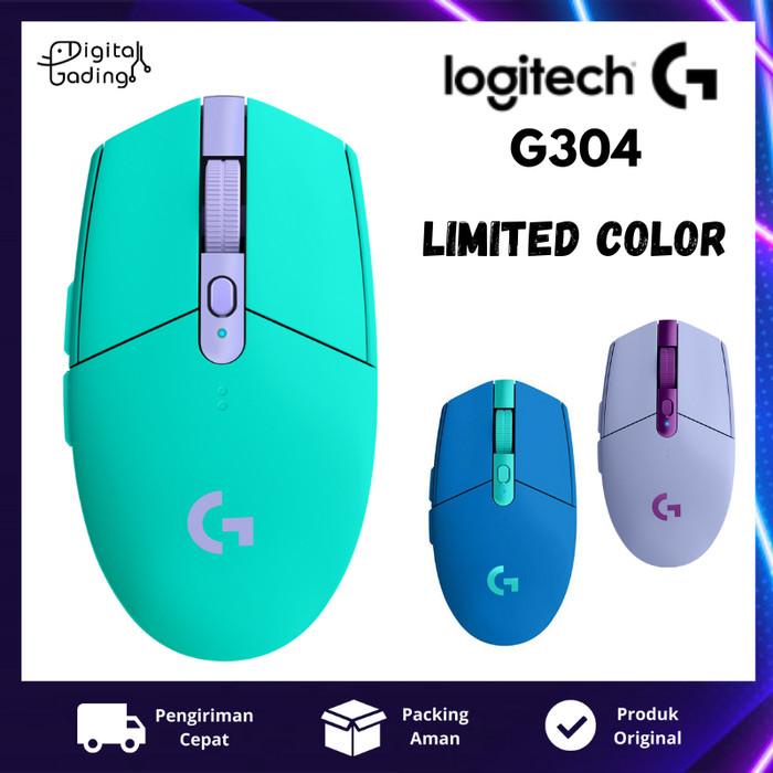 Jual Gaming Logitech G304 Lightspeed Wireless Gaming Mouse - Lilac Blue Limited | Shopee Indonesia