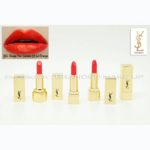 Jual YSL RPC 13 Le Orange (mini lipstick) | Shopee Indonesia