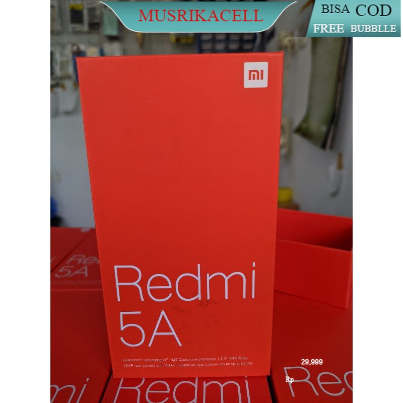 Jual KOTAK DUS BOX DUSBUK WADAH TEMPAT KARDUS XIAOMI 5A TAM RESMI ...