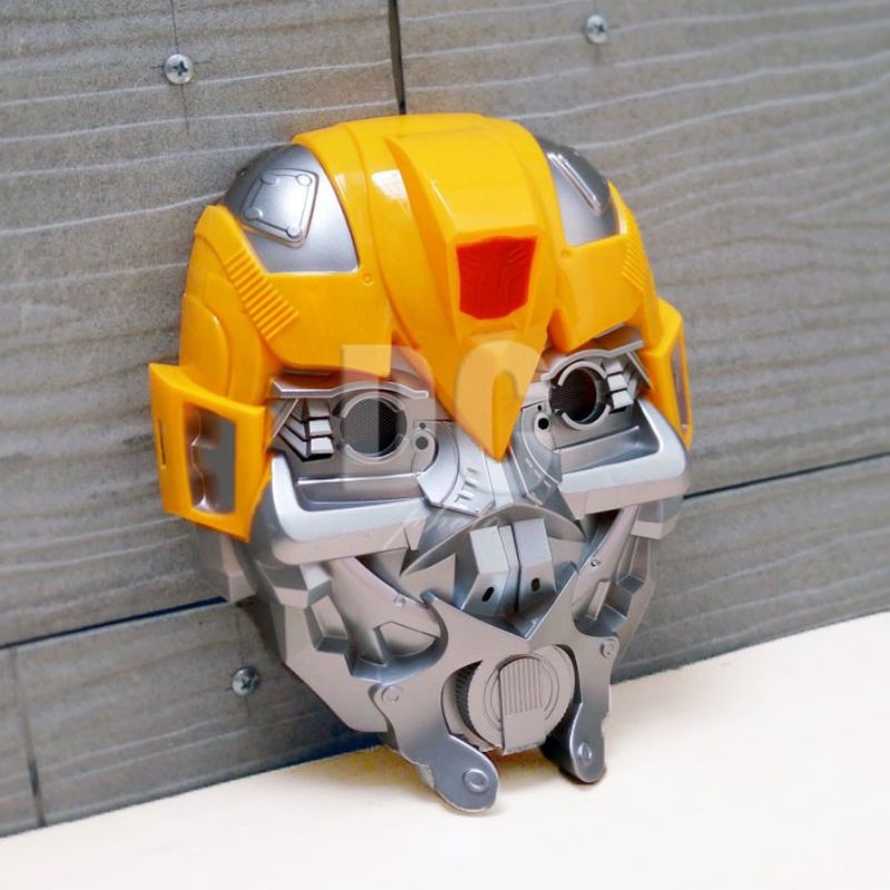 Jual Topeng Bumblebee Transformers Led Mask Suara Plus Lampu | Shopee ...