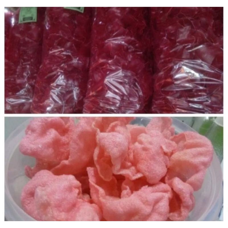 Jual Kerupuk Merah Asli Padang (1Bal) 5KG | Shopee Indonesia