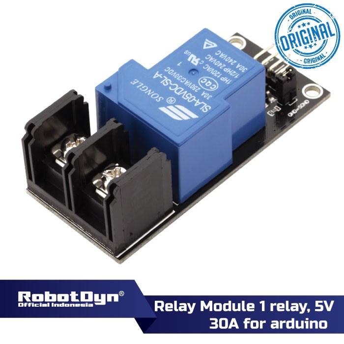 Jual Relay Module 1 relay 5V 30A | Shopee Indonesia