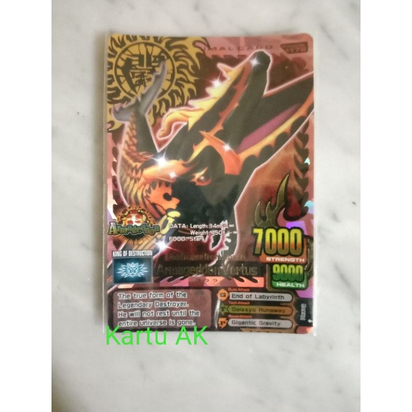 Jual Kartu Animal Kaiser Armageddon Vertus Original Evo7 | Shopee Indonesia