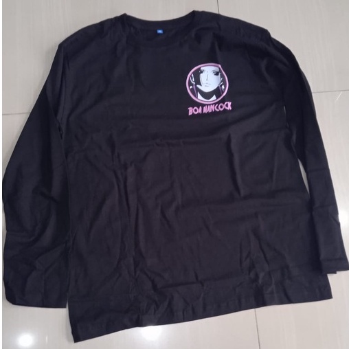 Jual Kaos Lengan Panjang Wibu Anime Boa Hancock One Piece Long Sleeves
