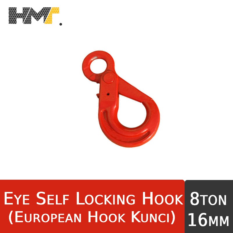 Jual European Hook Kunci 8 Ton / Eye Self Locking Hook 16mm | Shopee ...