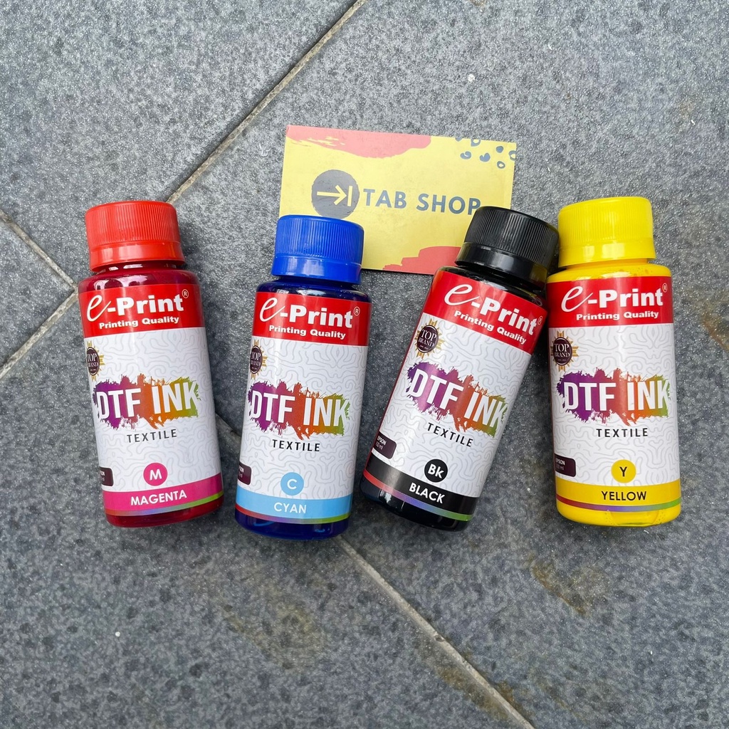 Jual TAB SHOP - EPRINT TINTA PRINTER DTF INK TEXTILE SABLON 100 ML ...