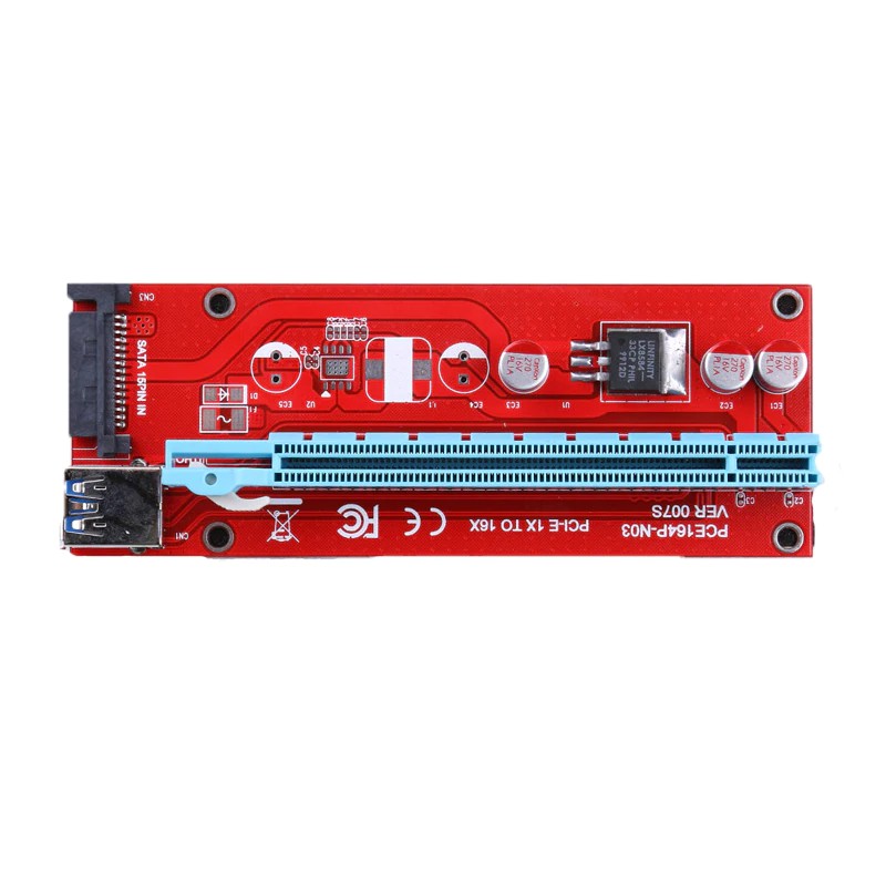 Jual Bebas Ongkir Usb 3 0 Pci E Pci Express 1x To 16x Extender Riser