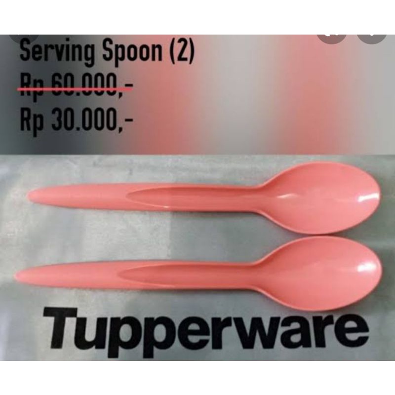 Jual serving spoon (1) tupperware | Shopee Indonesia